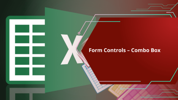 Form Controls – Combo Box - Excel.Az