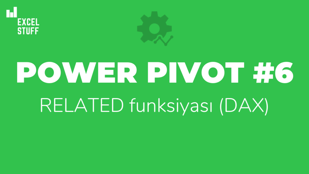 Power Pivot #6 – RELATED funksiyası (DAX) - Excel.Az